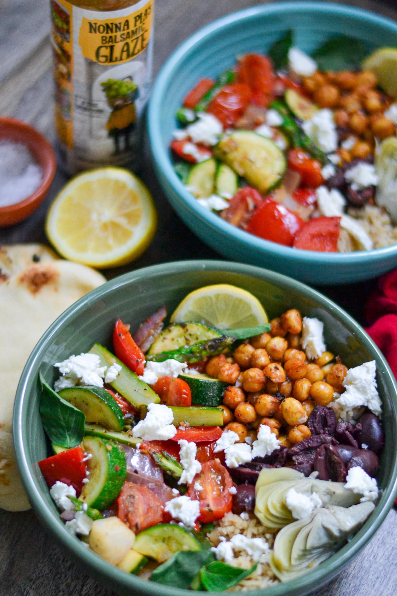 Mediterranean Rice Bowls - It's A Flavorful Life