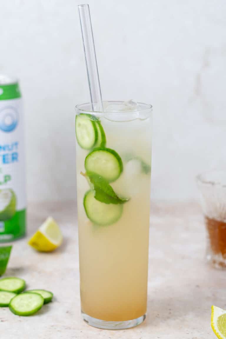 Coconut Water Mocktail Recipe (Refreshing & Hydrating!)