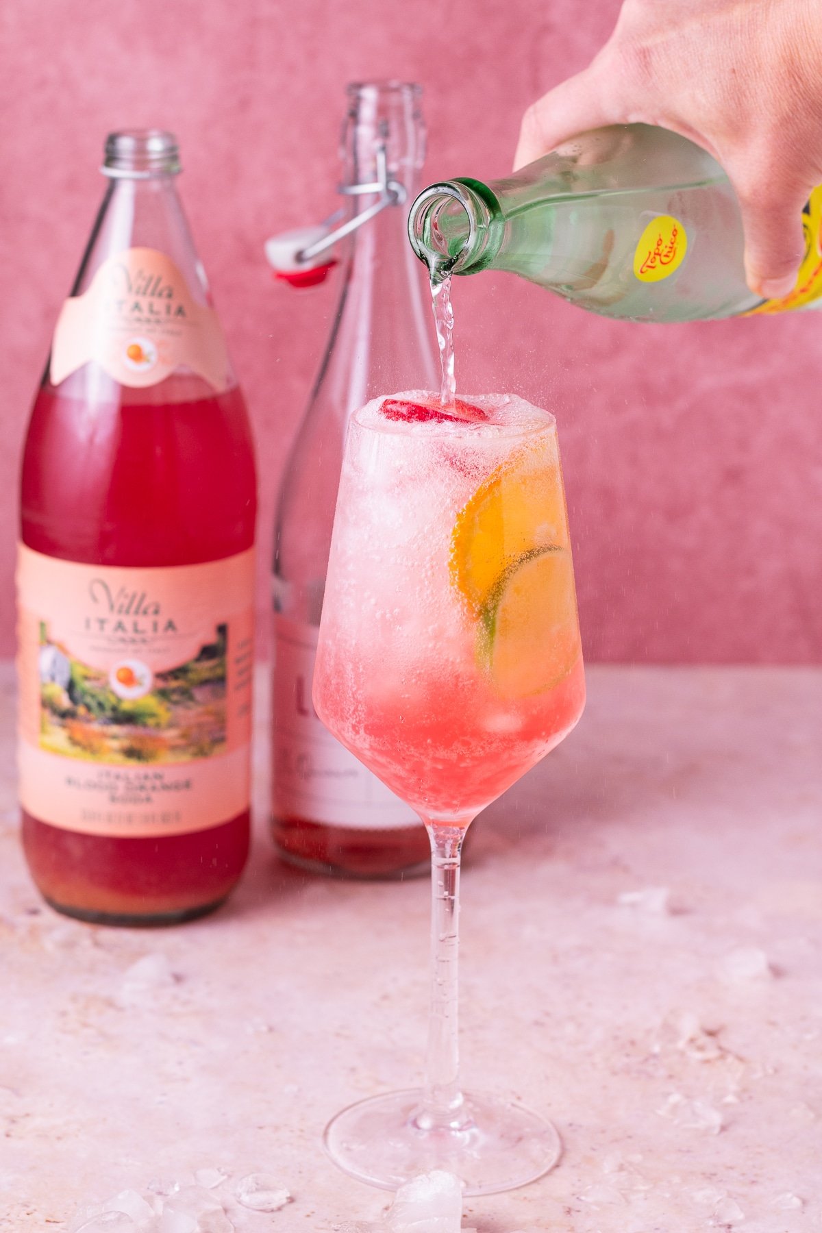Rosé Spritzer - refreshing wine cocktail recipe!