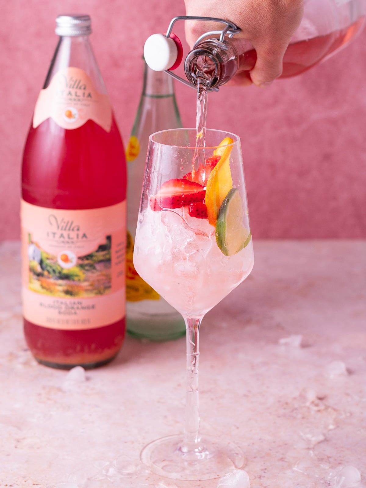 Rosé Spritzer - refreshing wine cocktail recipe!