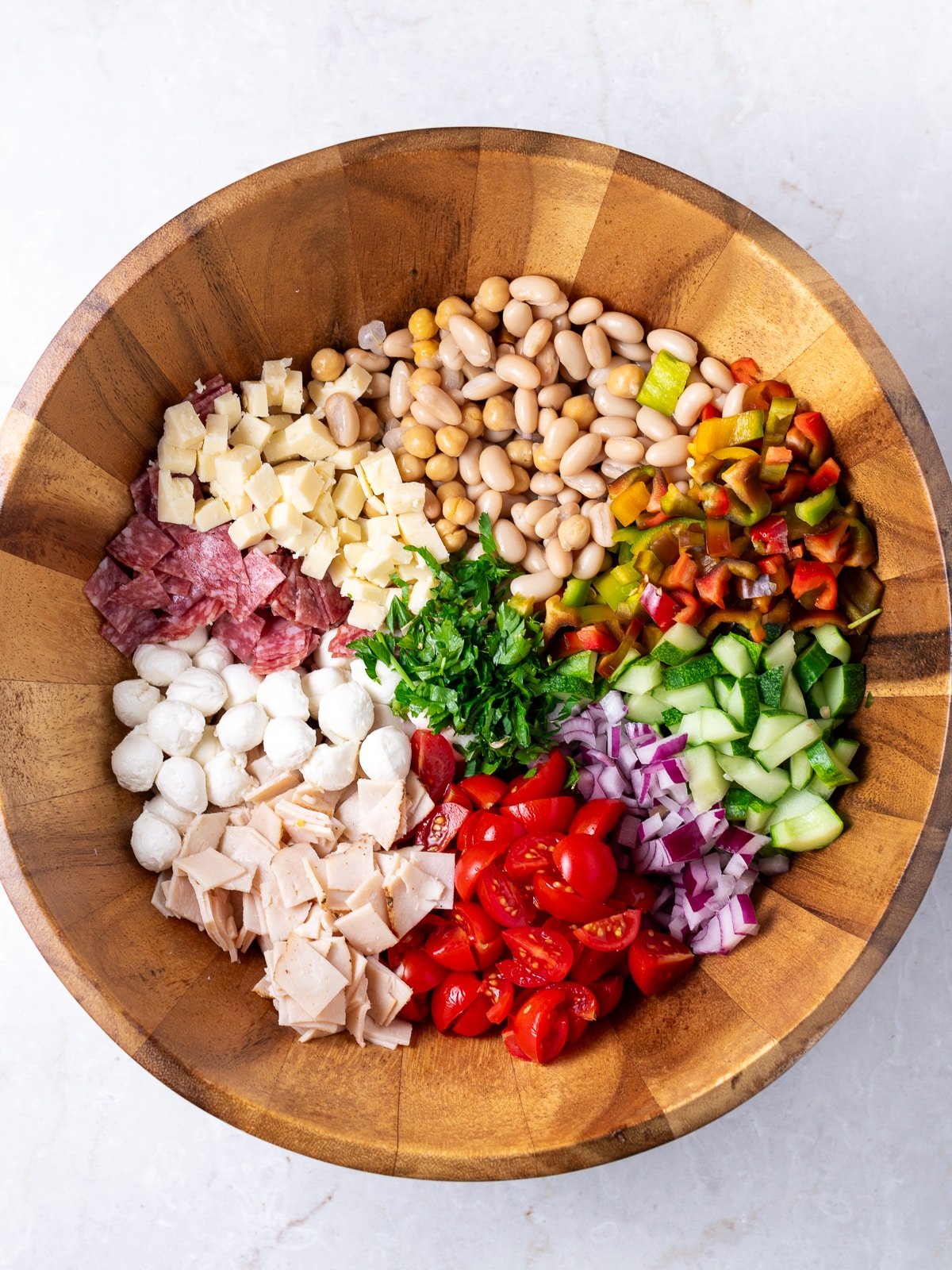 Dense Bean Salad with Sun-Dried Tomato Vinaigrette