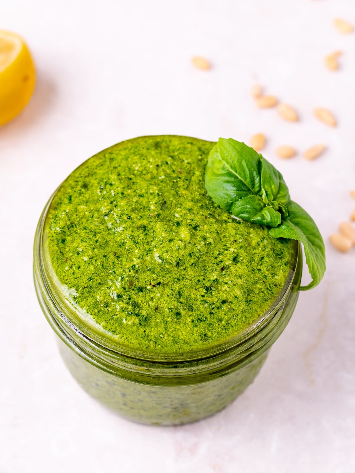 Fresh and Flavorful Basil Spinach Pesto Recipe