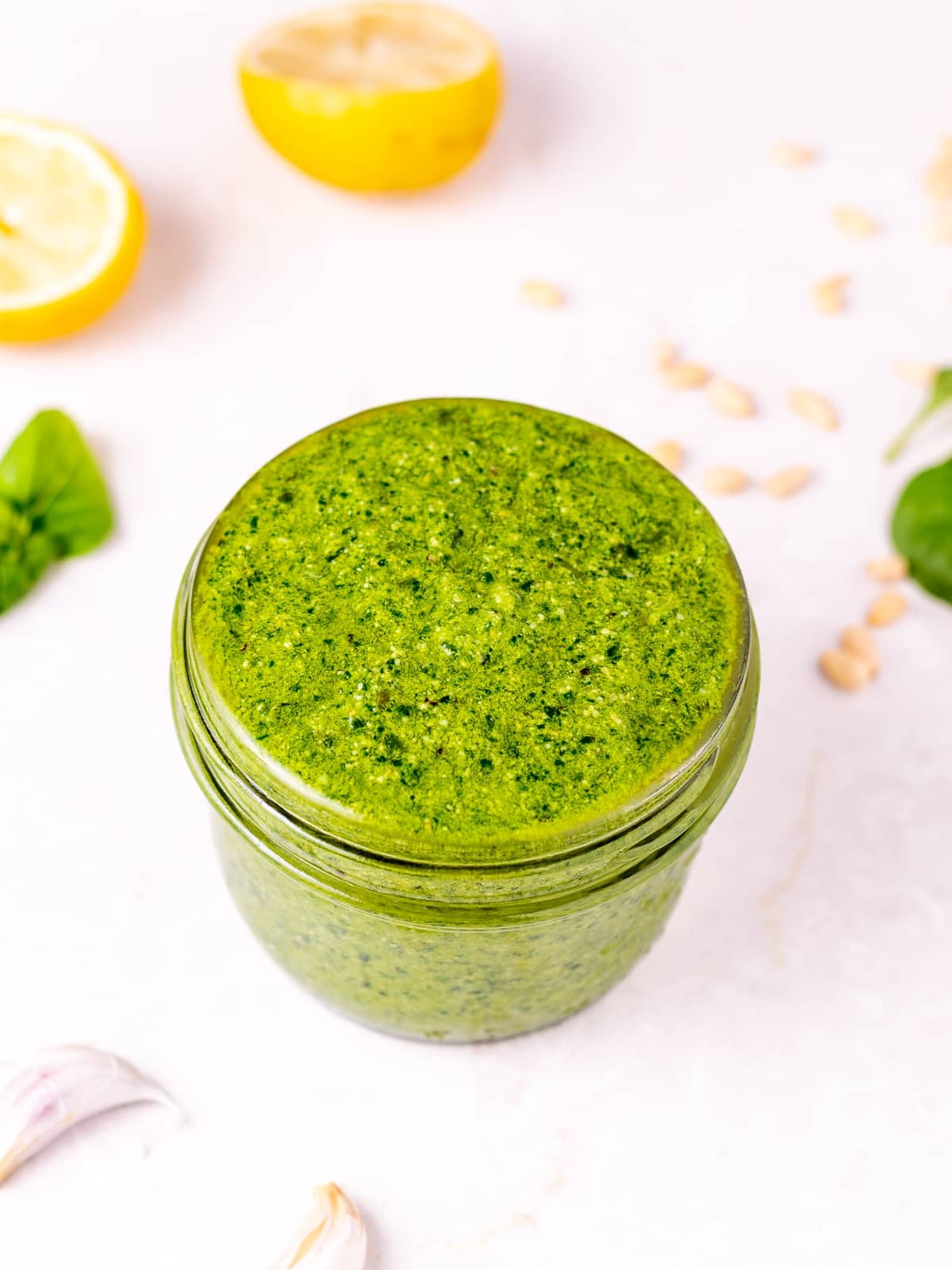 Fresh and Flavorful Basil Spinach Pesto Recipe