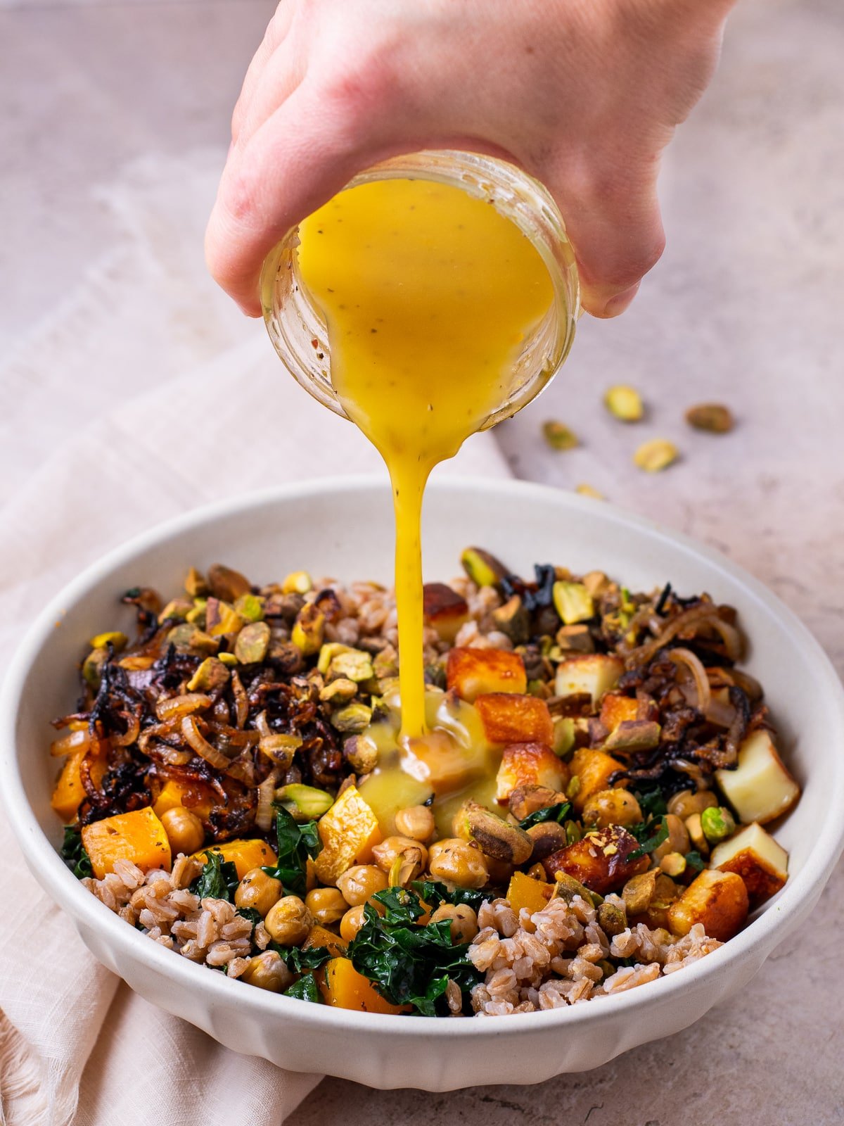 Honey Lemon Dressing - sweet, tangy and versatile recipe!