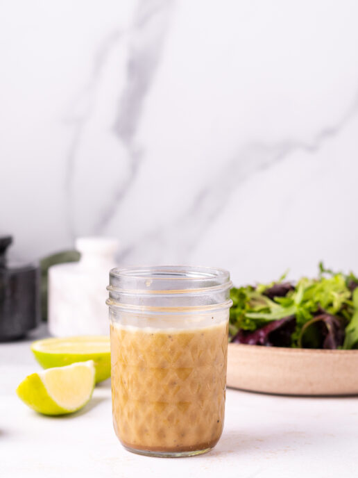 Ginger Lime Dressing Recipe (perfect for salad or grains!)