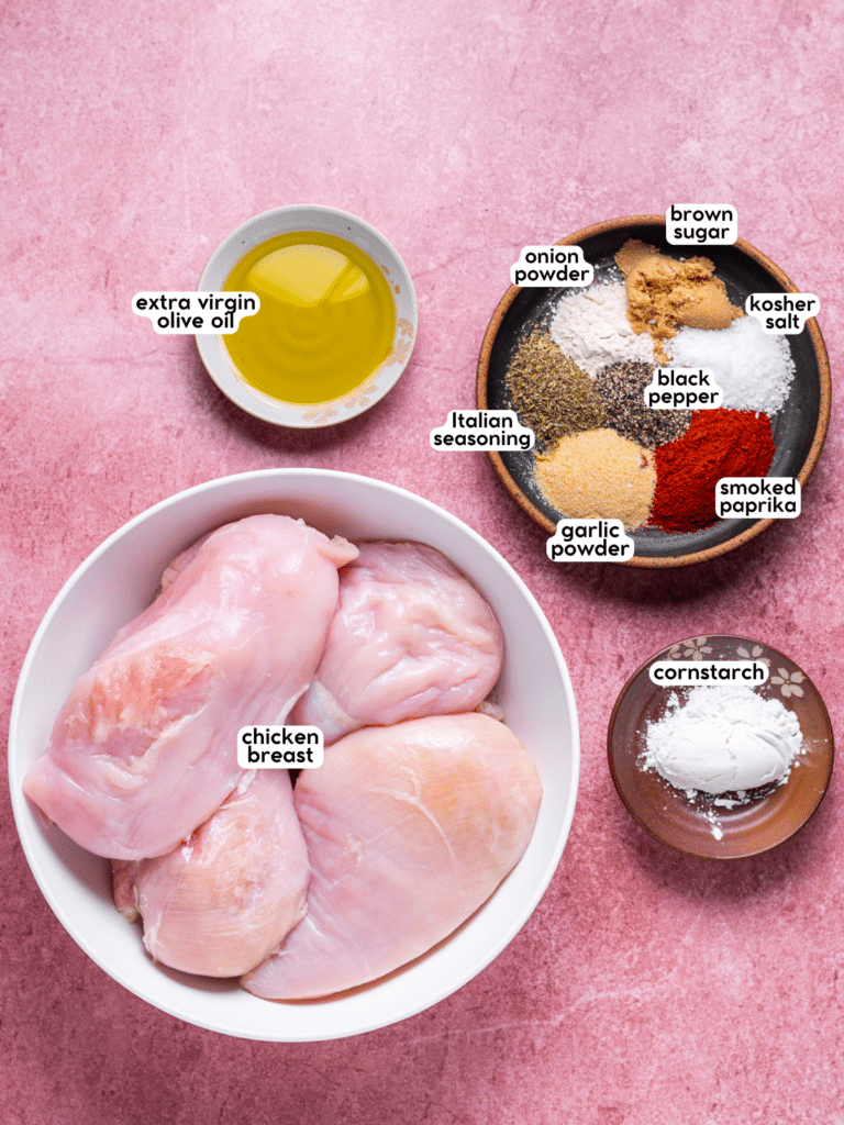 Baked Thin Chicken Breast- aka versatile meal prep chicken!
