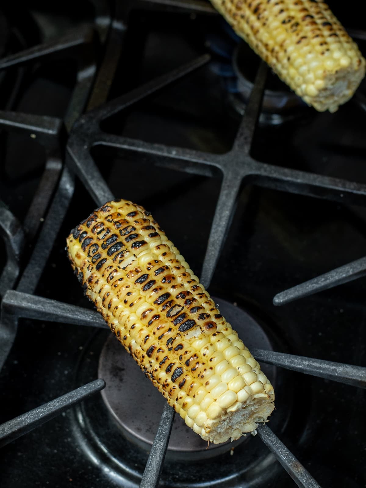 Summery Charred Corn Salad with Basil and Tomatoes