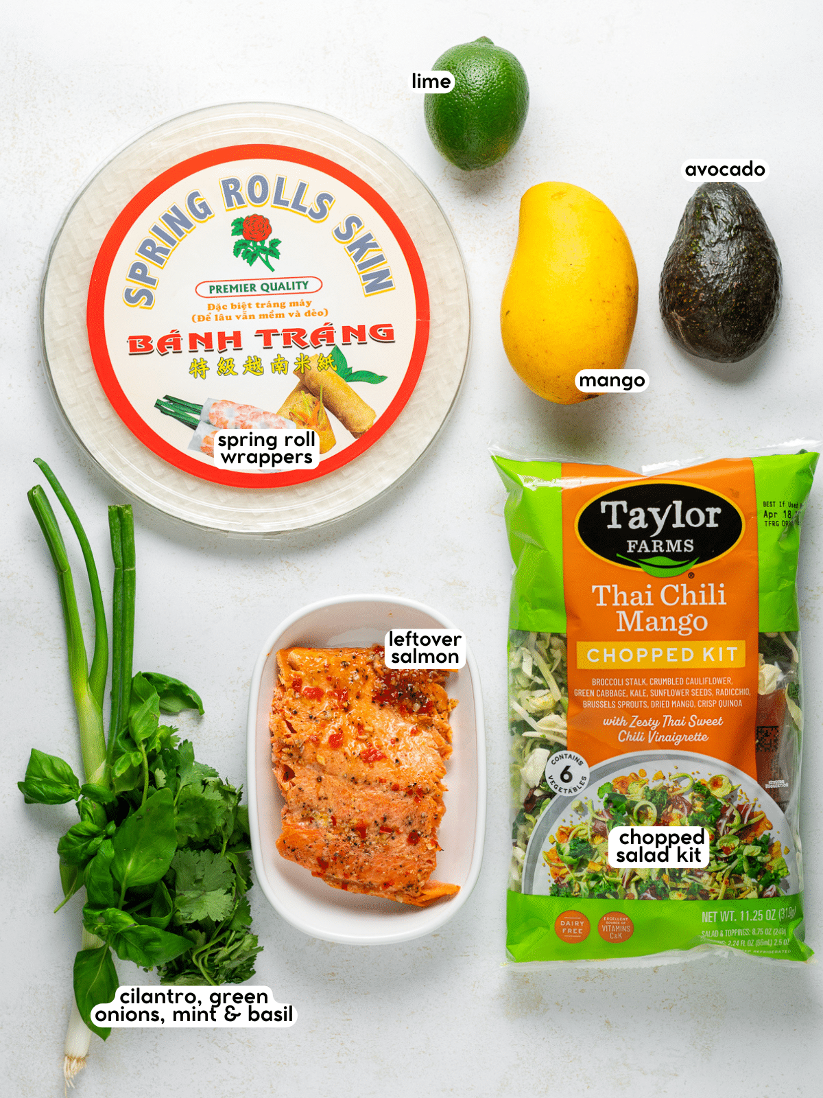 Unbelievably Easy Salmon Spring Rolls Recipe