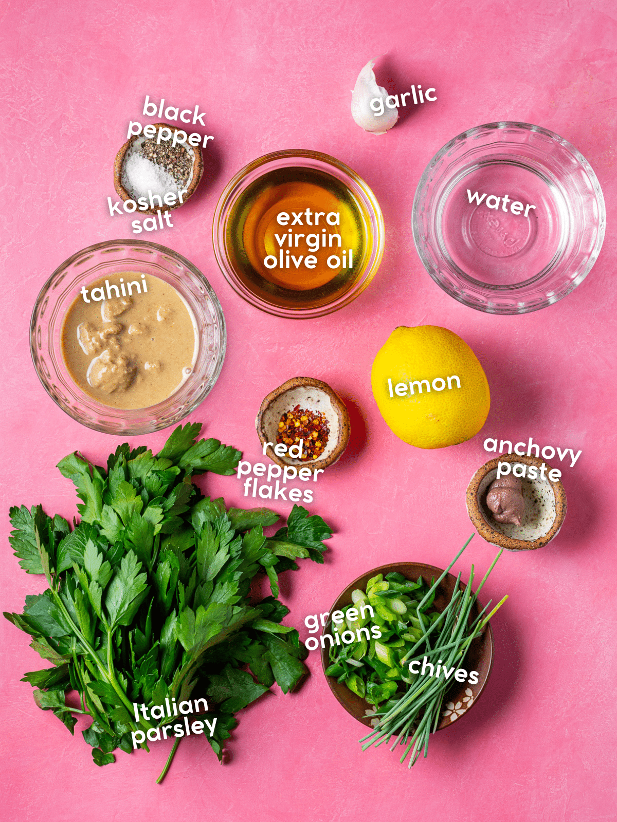 Parsley Dressing (aka amazing green goddess vinaigrette!)