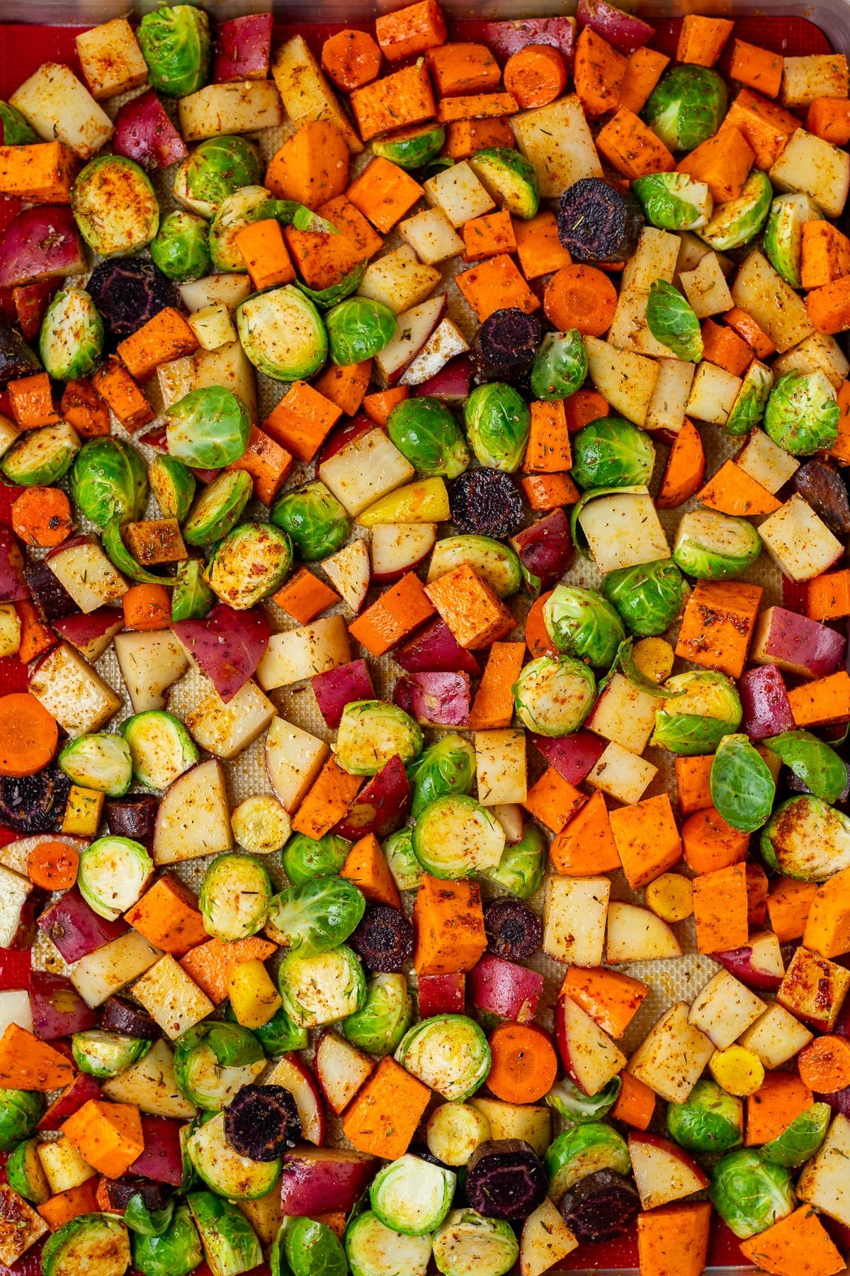 Irresistible Honey Roasted Vegetables with Miso and Walnuts