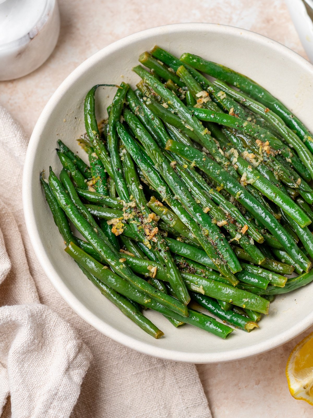 Perfect Every Time Lemon Butter Green Beans (easy recipe!)