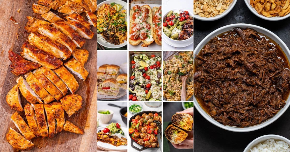 Cook Once Eat Twice Series: 12 Meals From 6 Dinner Recipes